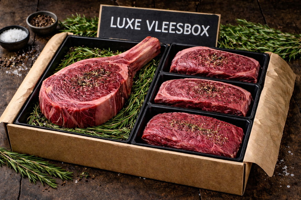 Premium Steak Box met Tomahawk & Ribeye | Vlees Select – VleesSelect
